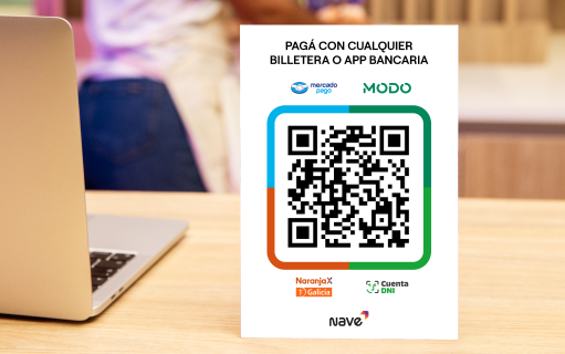 Cobrar con Código QR: Empezá ahora con 3 meses gratis | Nave