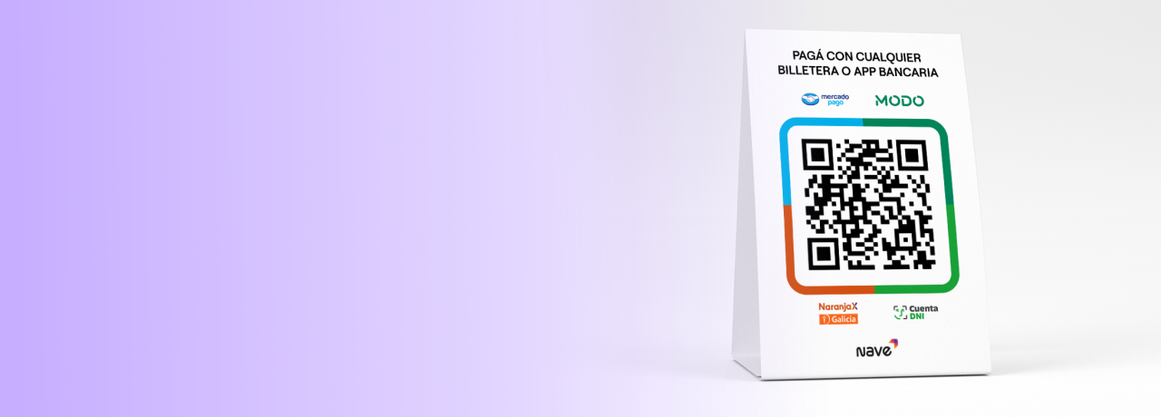 Cobrar con Código QR: Empezá ahora con 3 meses gratis | Nave