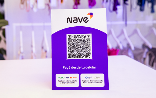 Cobrá con código QR y tené 3 meses gratis | Nave
